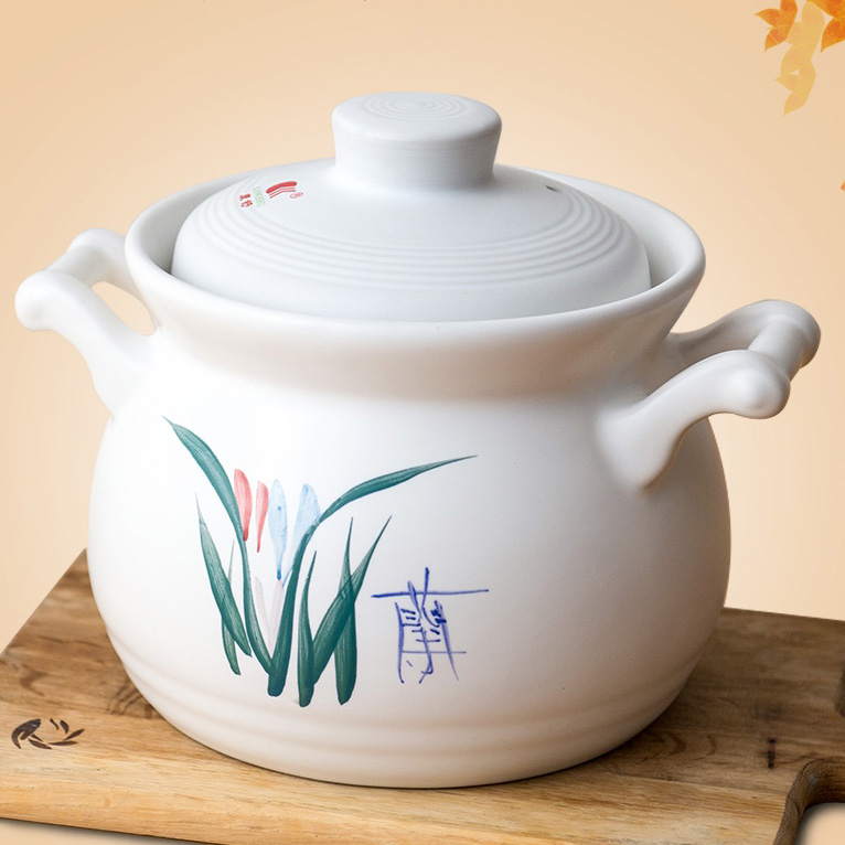 康舒陶瓷湯煲(白色) Kangshu Chinese Ceramic Soup Pot (White) - One's Better ...