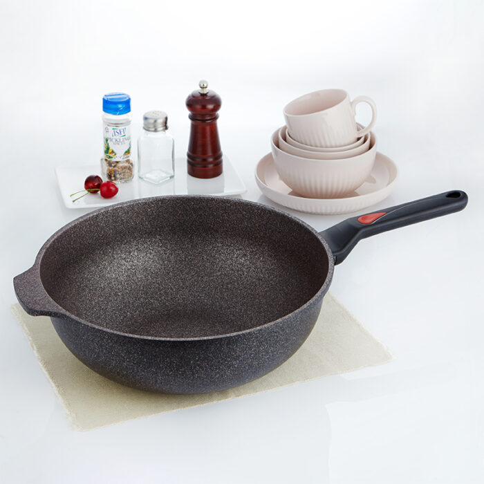 Inoble Queen Art 韓國大理石塗層炒鍋 Korea Marble Coating Wok Pan - One's Better ...